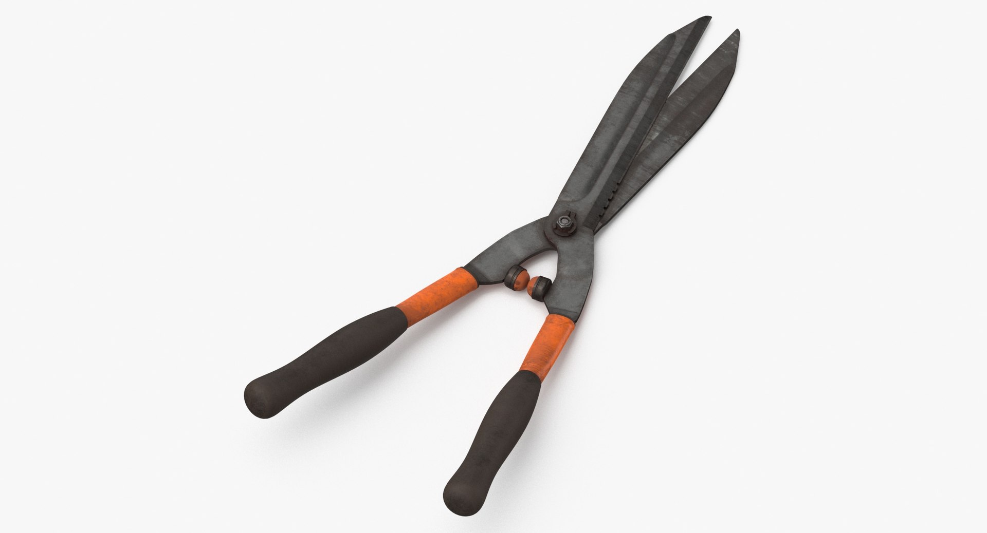 Hedge Shears Type 01 Clean And Dirty Model - TurboSquid 2090216