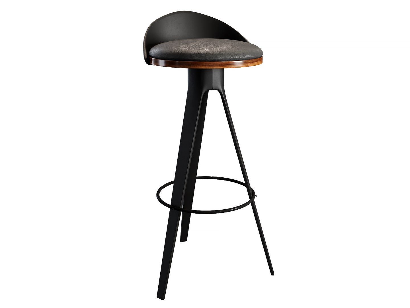 3D Bar Stool Chair Model - TurboSquid 1660927