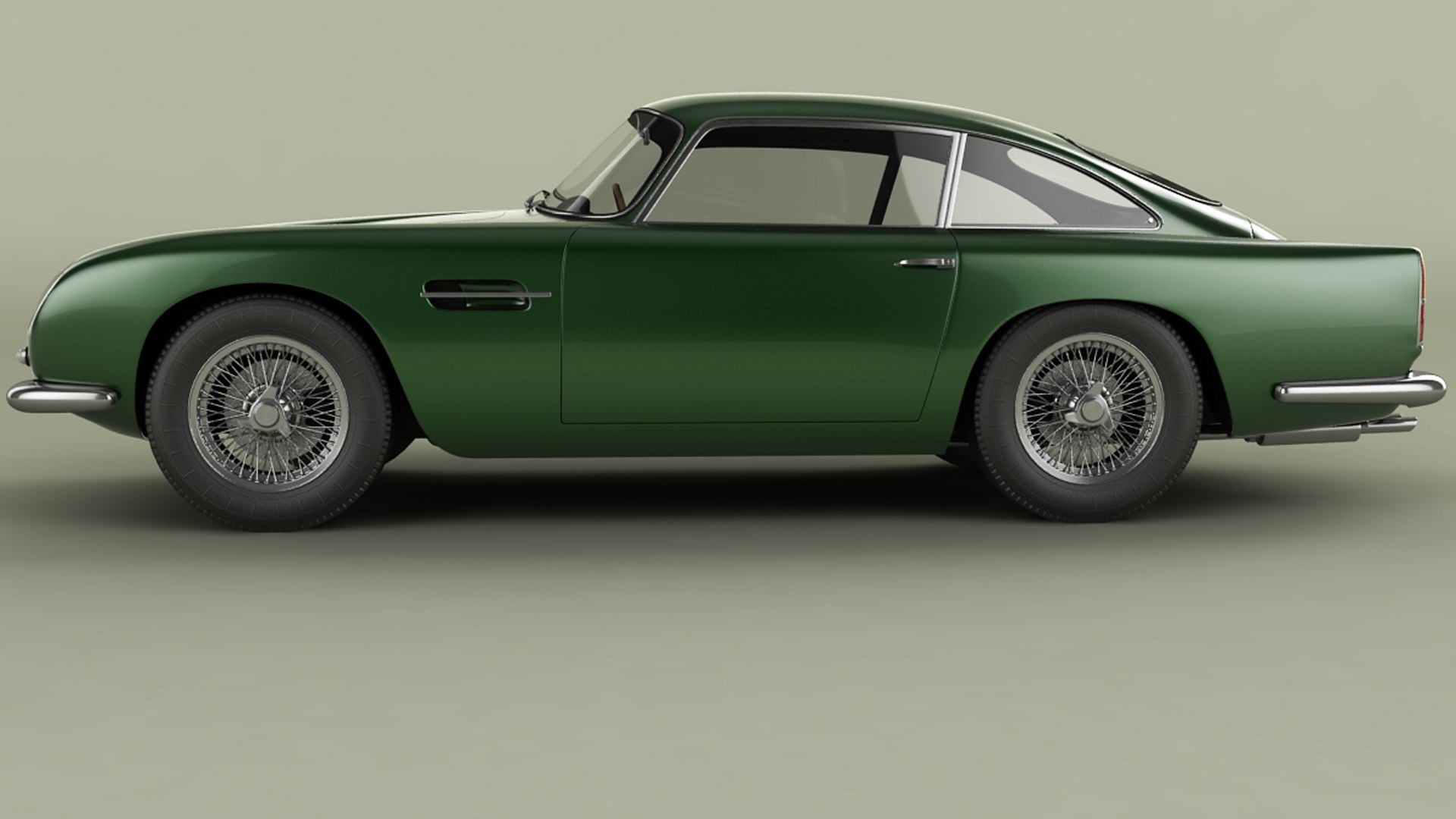 Aston Martin DB4 GT 3D Model - TurboSquid 2070910