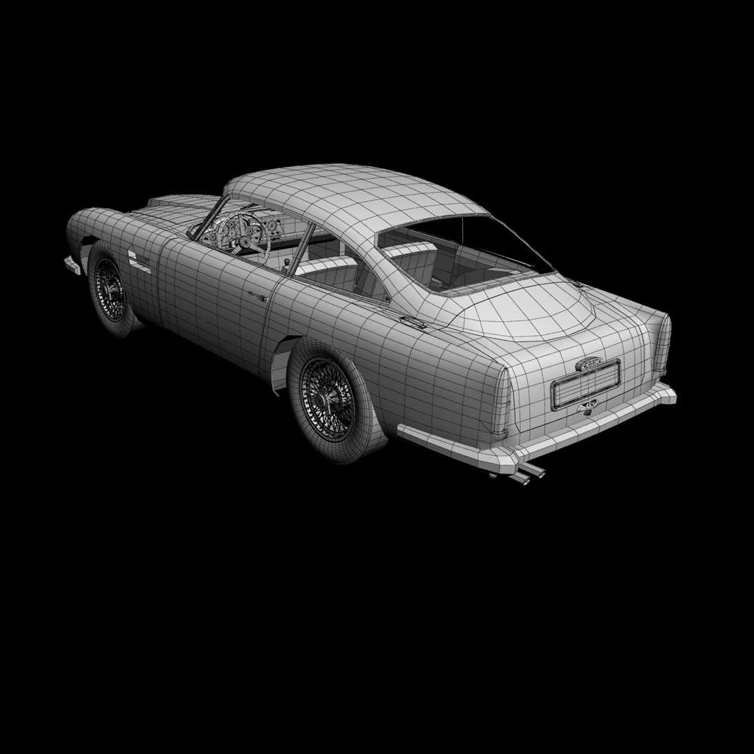 Aston Martin DB4 GT 3D Model - TurboSquid 2070910
