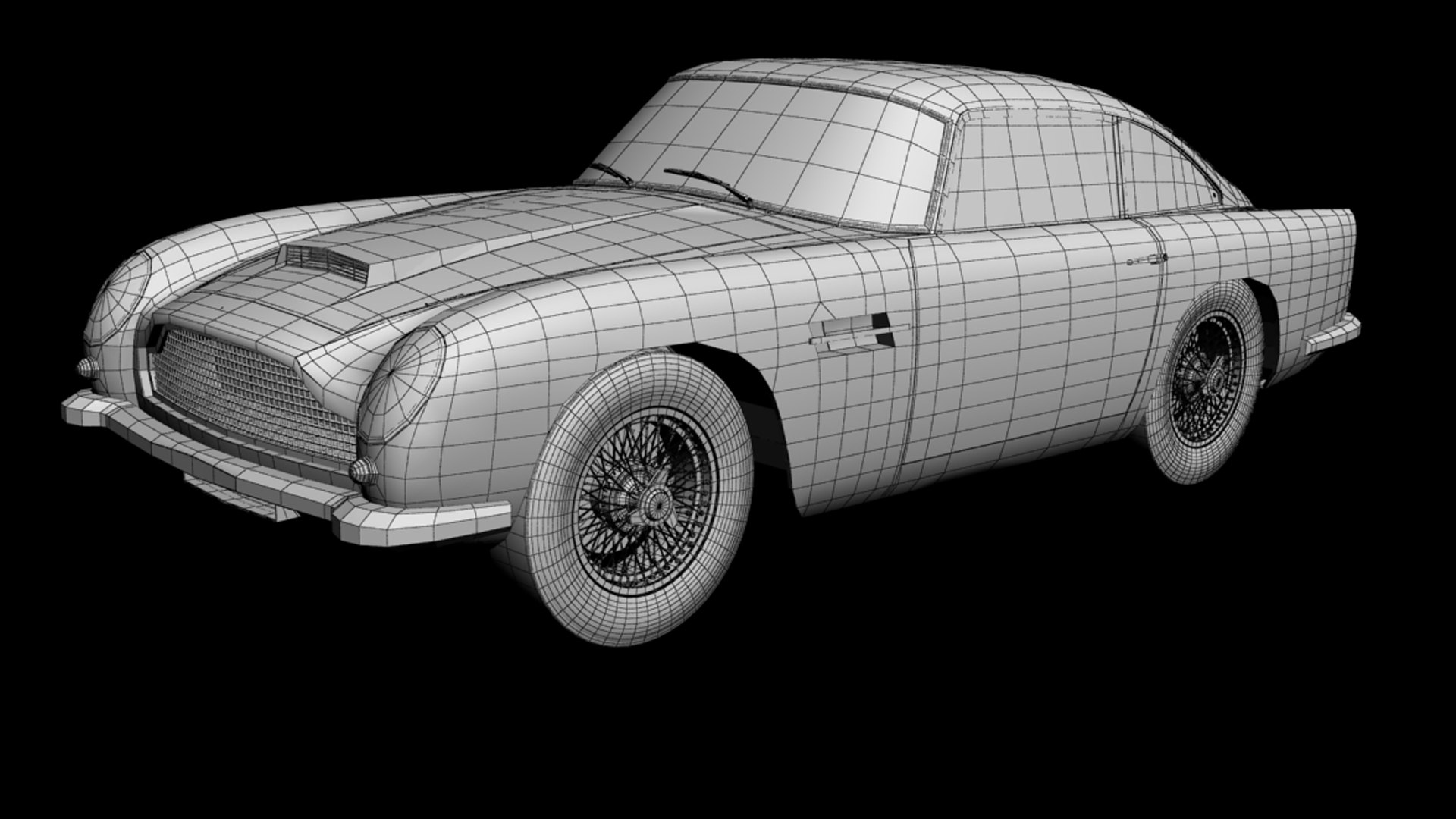 Aston Martin DB4 GT 3D Model - TurboSquid 2070910