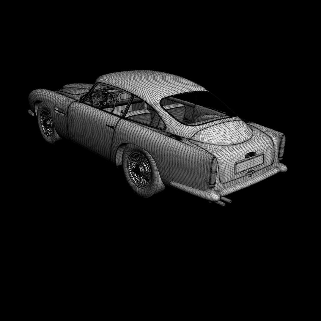 Aston Martin DB4 GT 3D Model - TurboSquid 2070910