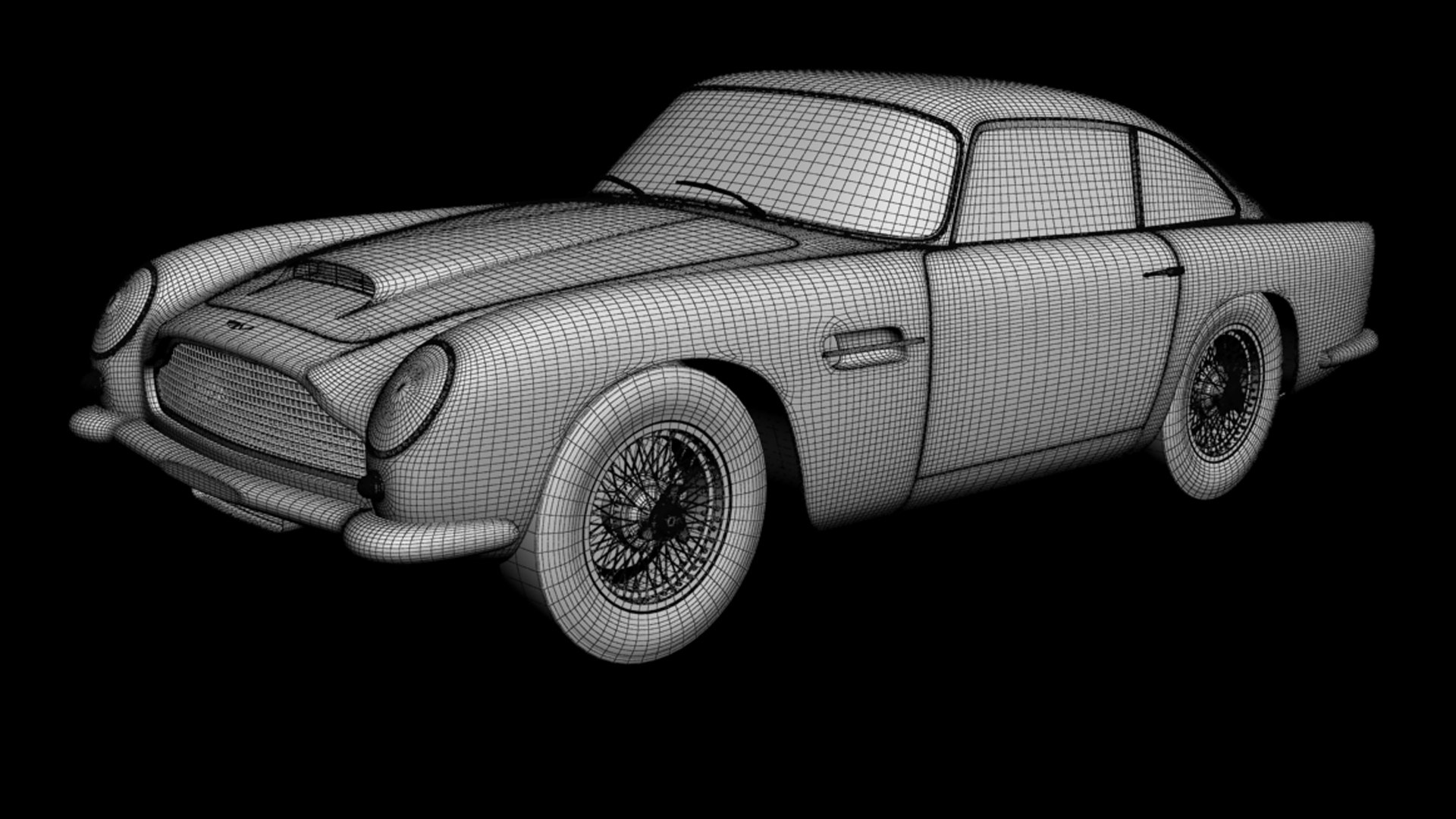 Aston Martin DB4 GT 3D Model - TurboSquid 2070910