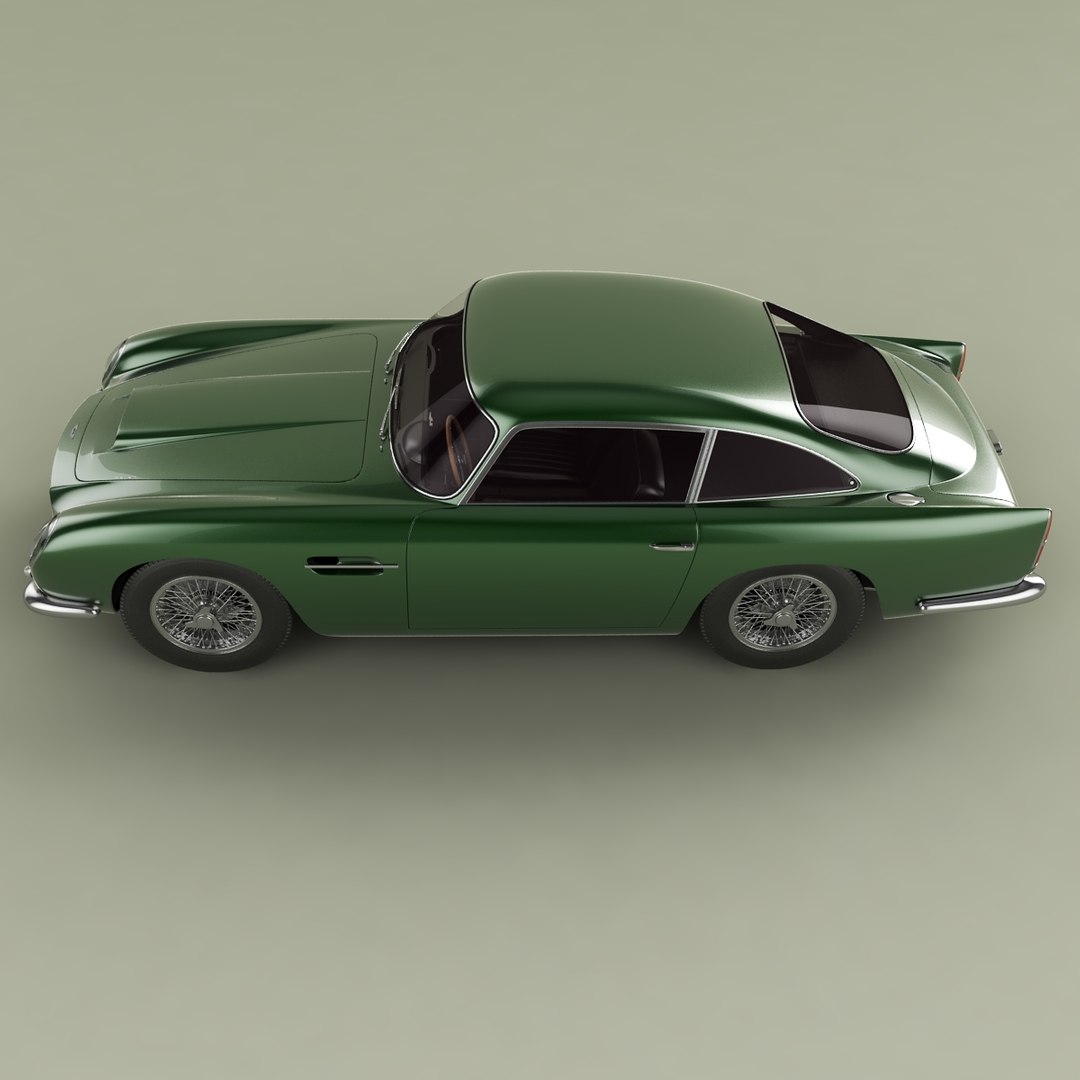 Aston Martin DB4 GT 3D Model - TurboSquid 2070910