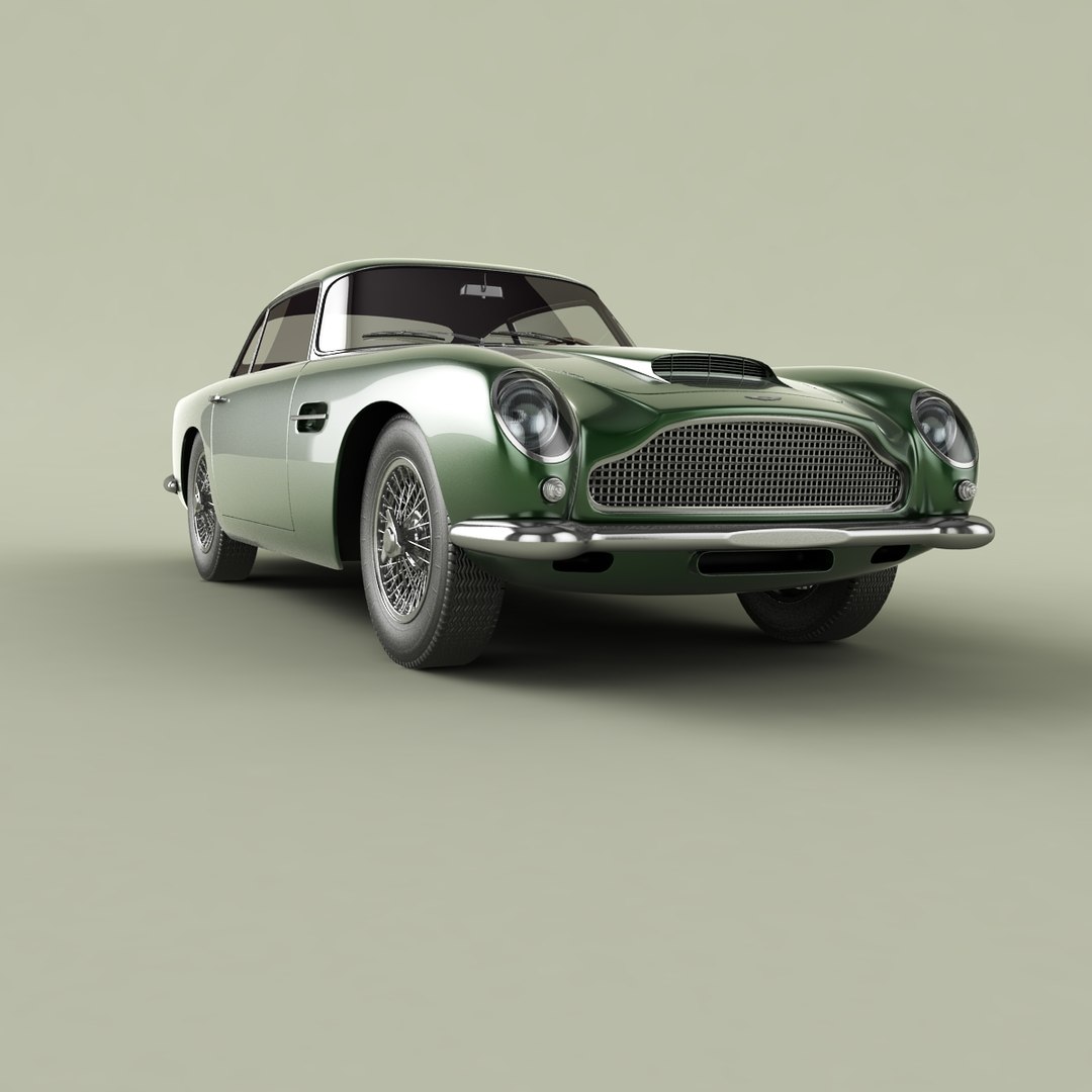 Aston Martin DB4 GT 3D Model - TurboSquid 2070910