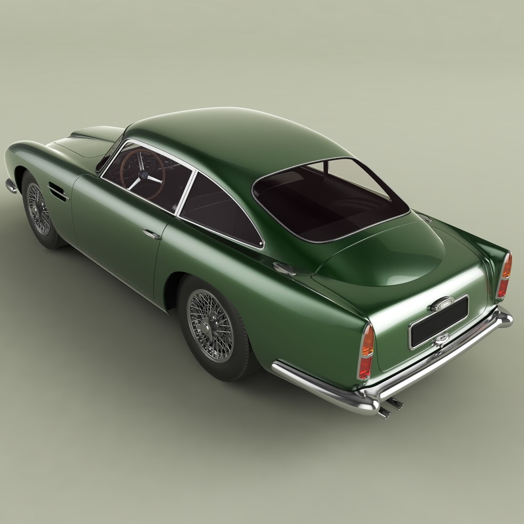 Aston Martin DB4 GT 3D model - TurboSquid 2070910