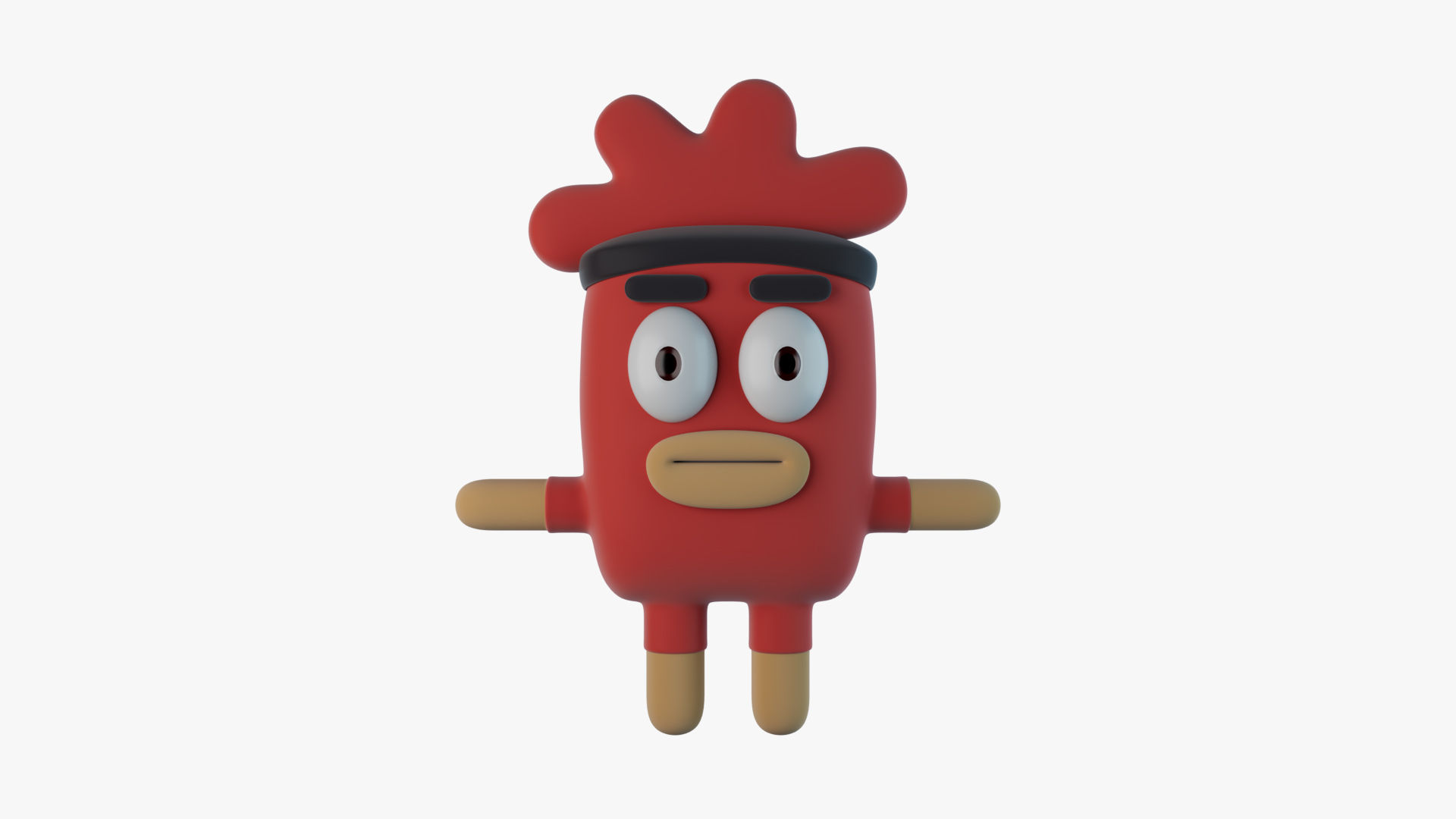 3D Gugi Rigged Cartoon Character - TurboSquid 2117853