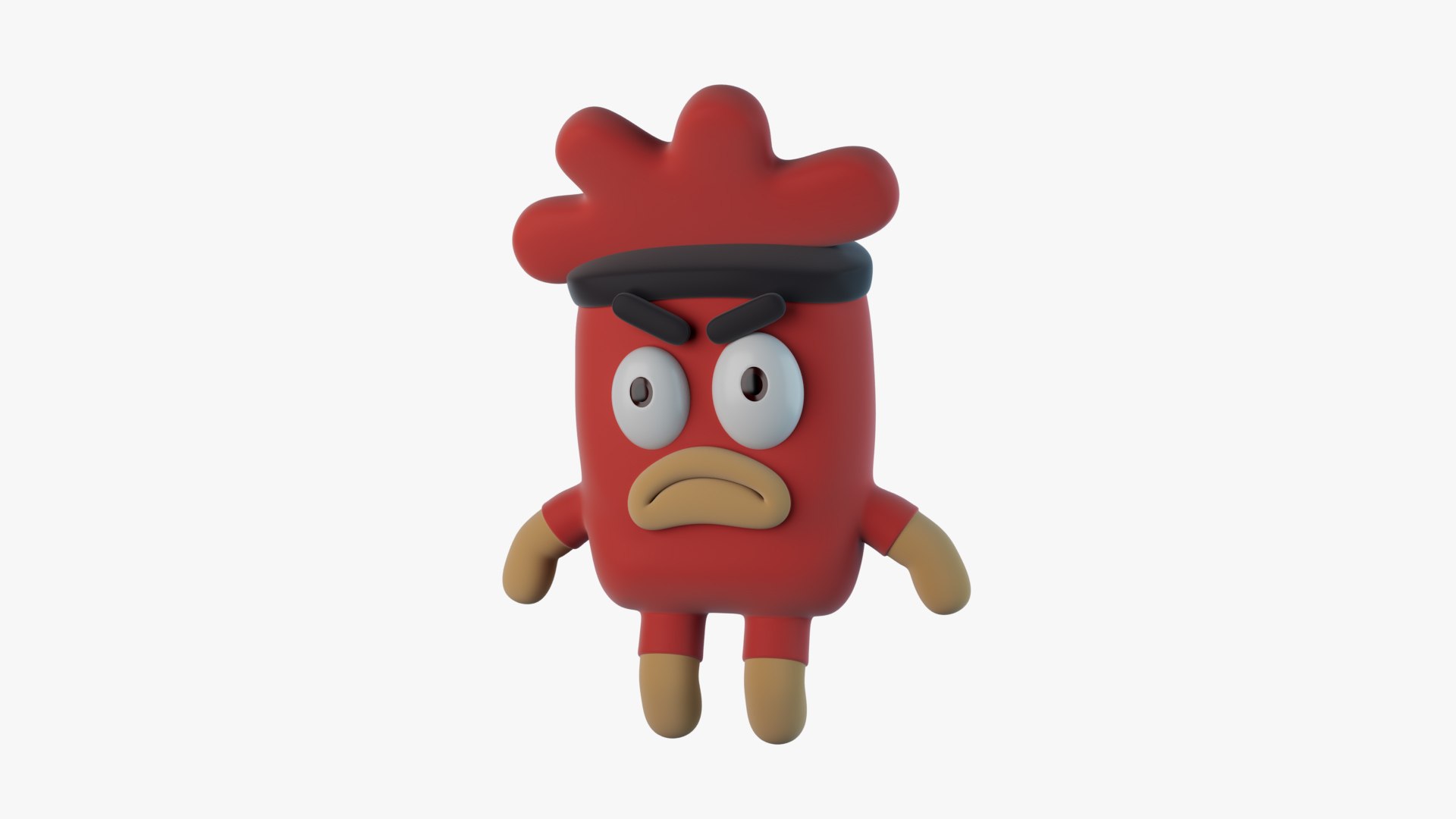 3D Gugi Rigged Cartoon Character - TurboSquid 2117853