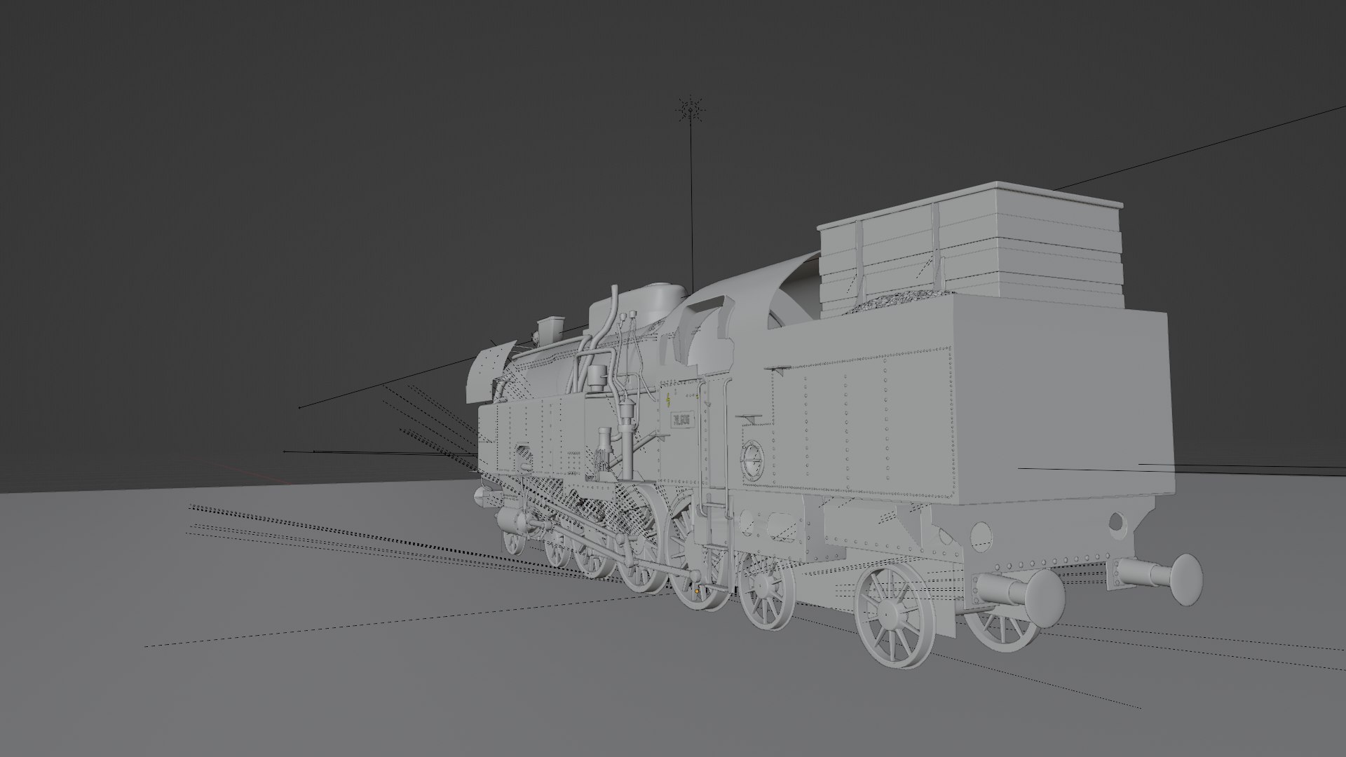 3D Train Engine Model - TurboSquid 2138732