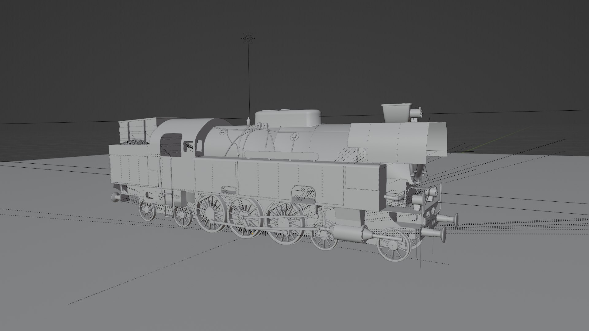 3D Train Engine Model - TurboSquid 2138732