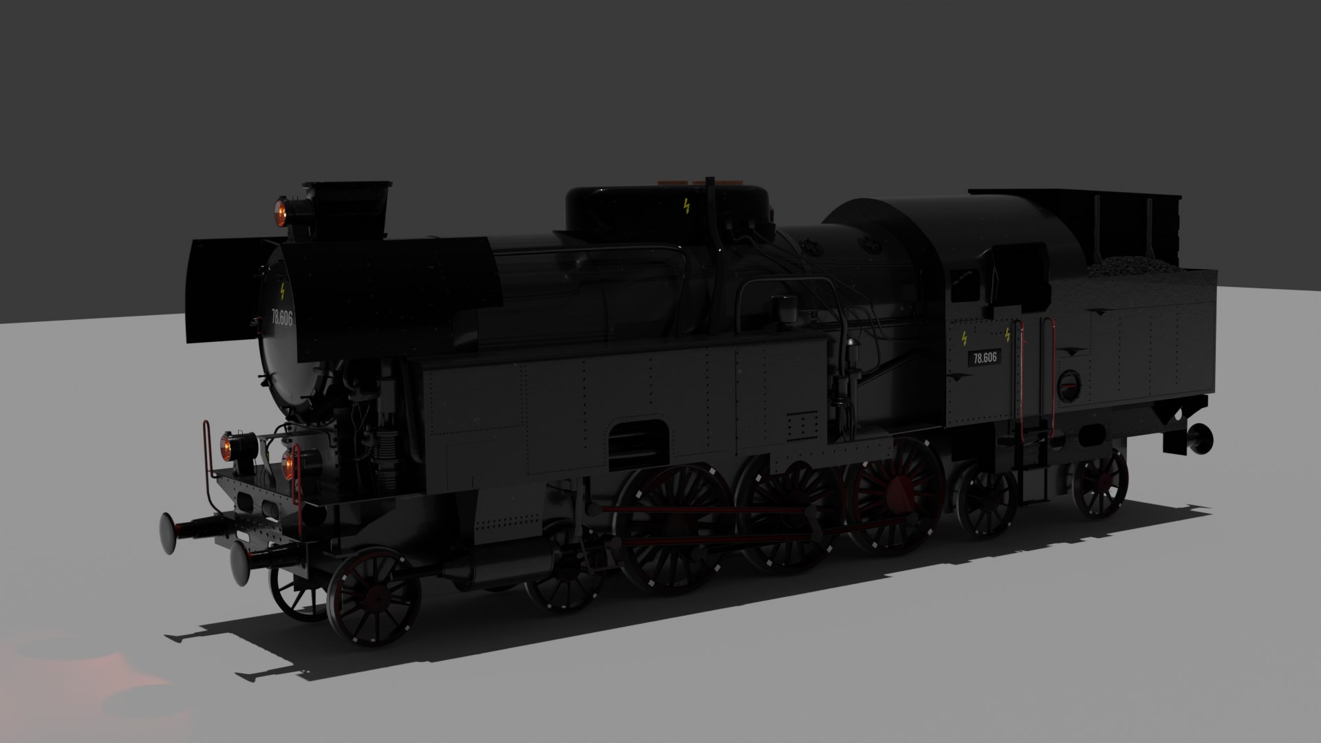 3D Train Engine Model - TurboSquid 2138732