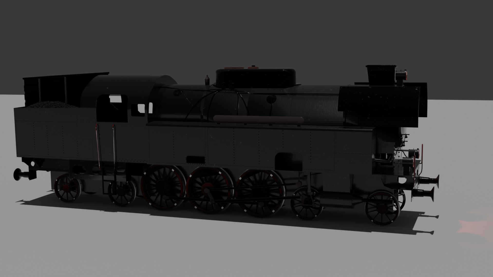 3D Train Engine Model - TurboSquid 2138732