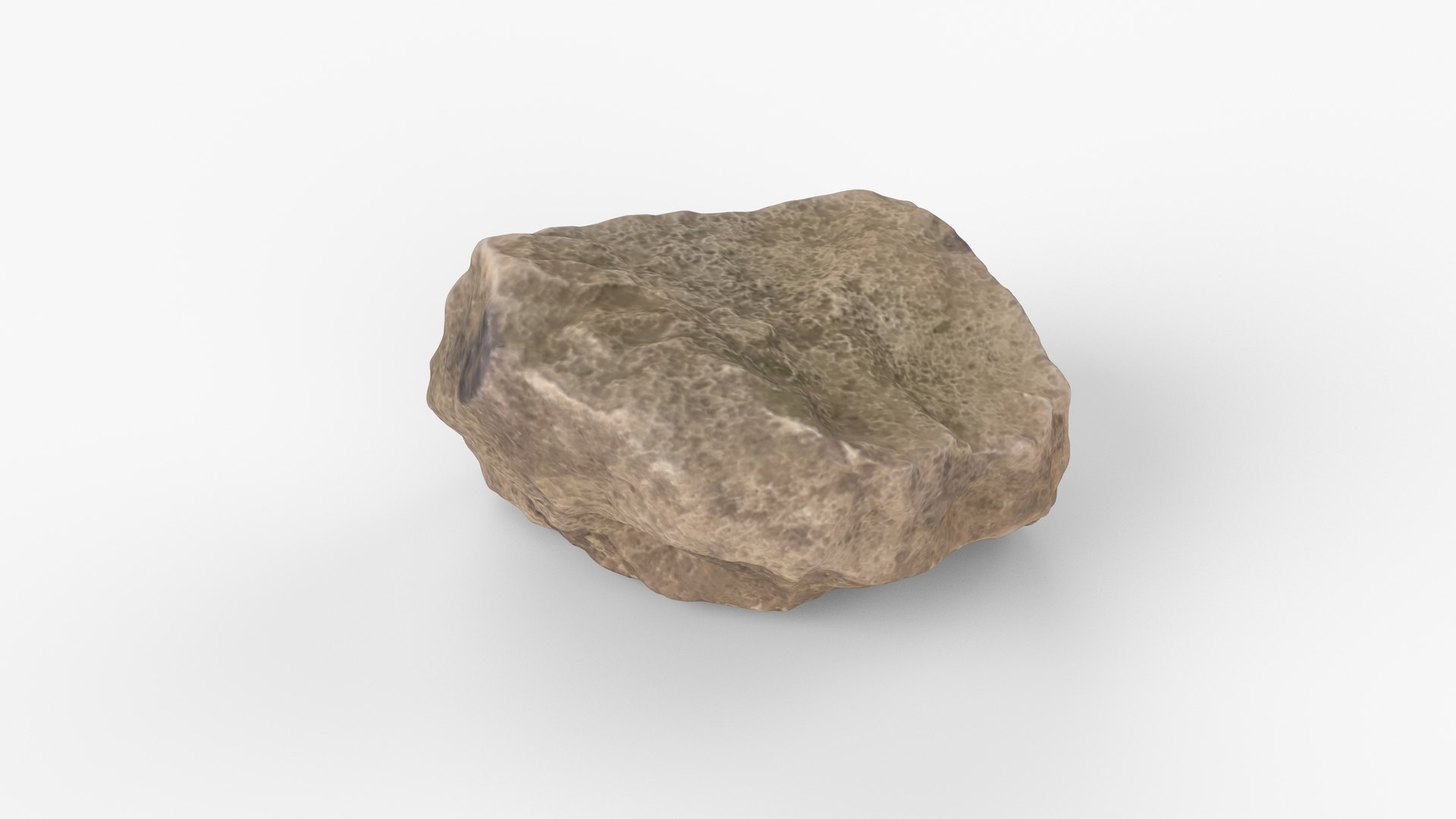 3D Photorealistic 3D Scan Of Rock Stone - TurboSquid 2323250