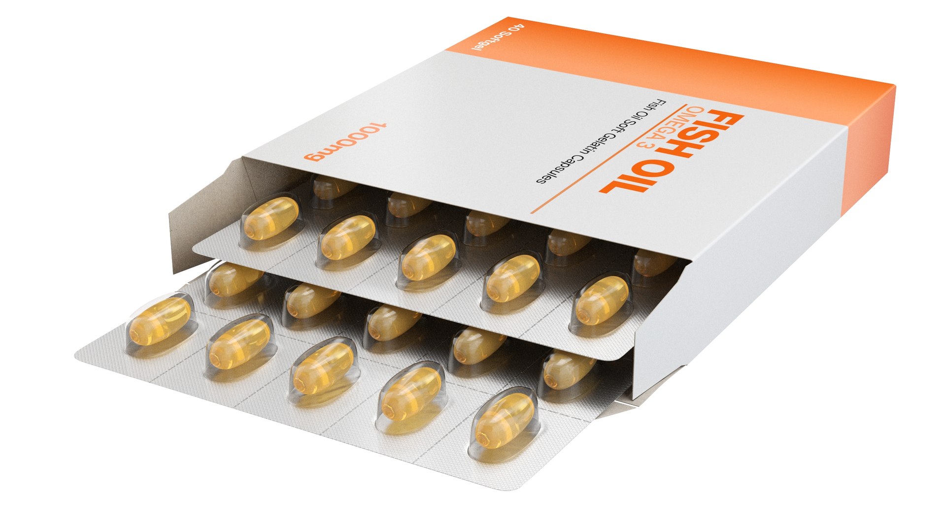 3D Packaged Medicine - TurboSquid 2154440