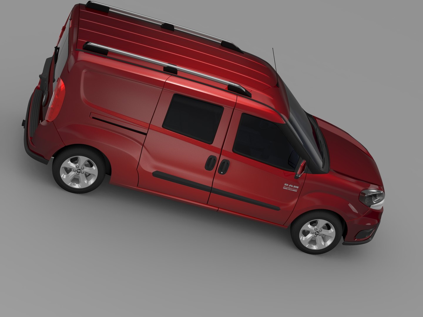 Ram Promaster City Wagon 3d Model