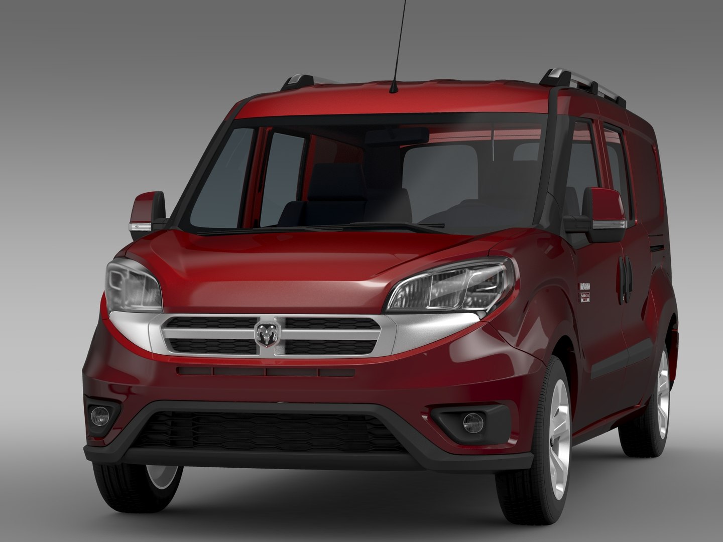 Ram Promaster City Wagon 3d Model
