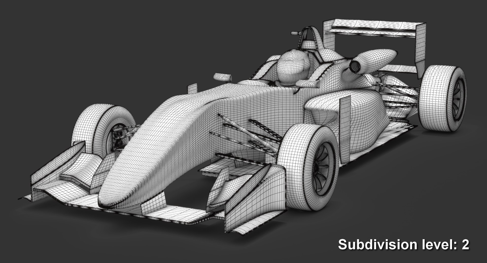 Pack 3 formula race cars model - TurboSquid 1347765