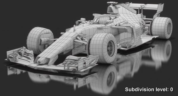 Pack 3 formula race cars model - TurboSquid 1347765