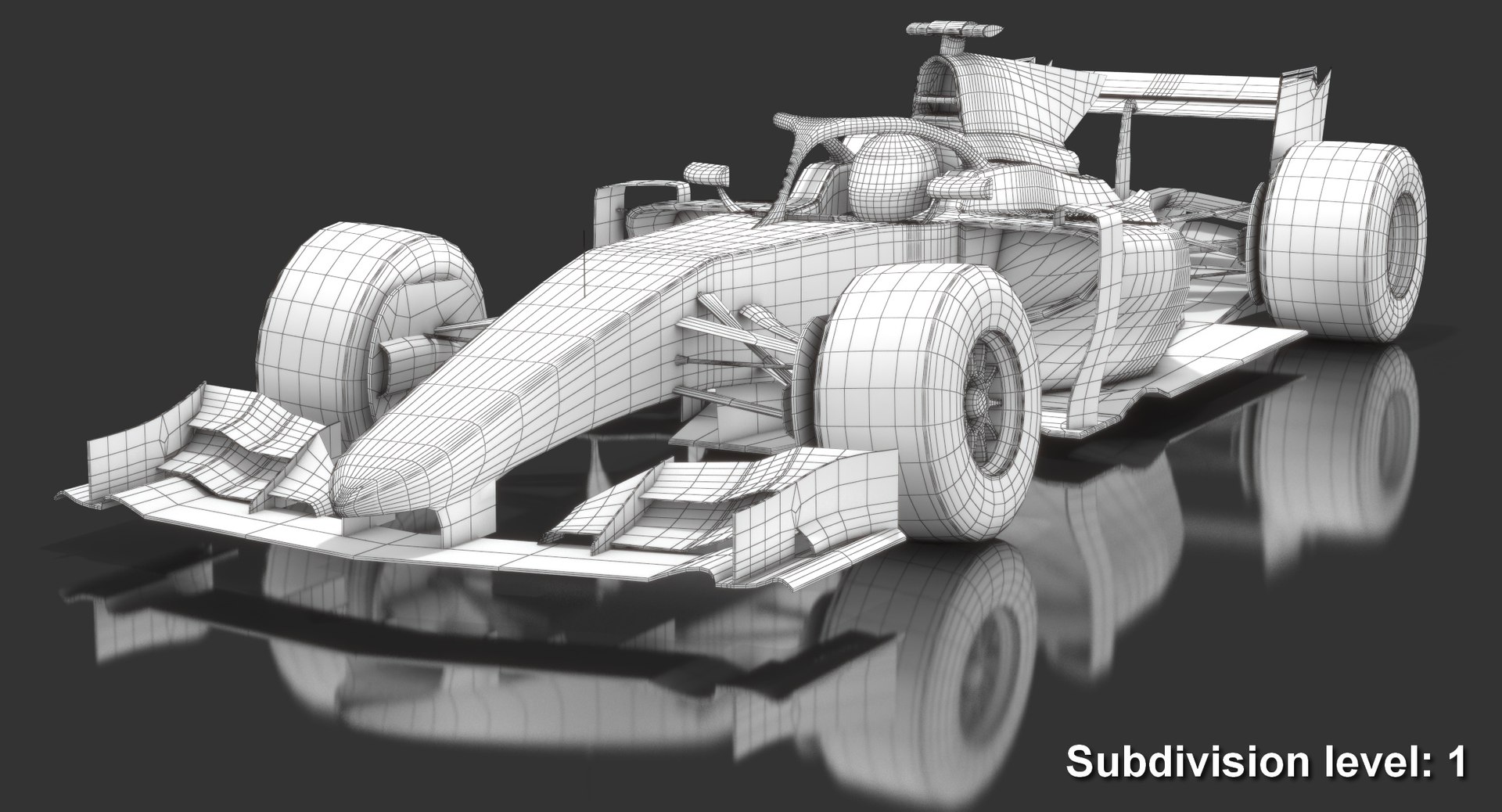 Pack 3 formula race cars model - TurboSquid 1347765