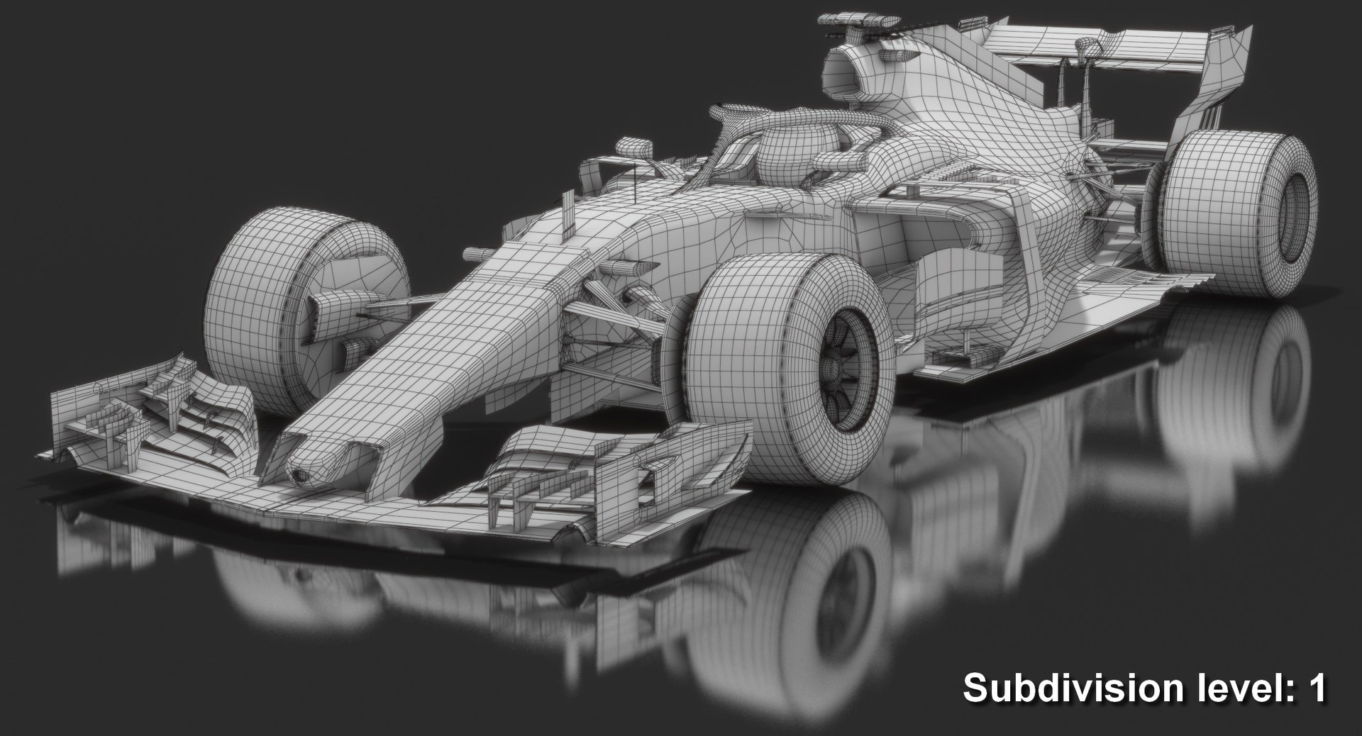 Pack 3 Formula Race Cars Model - TurboSquid 1347765