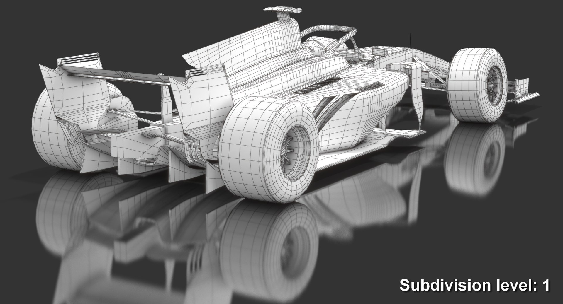 Pack 3 formula race cars model - TurboSquid 1347765