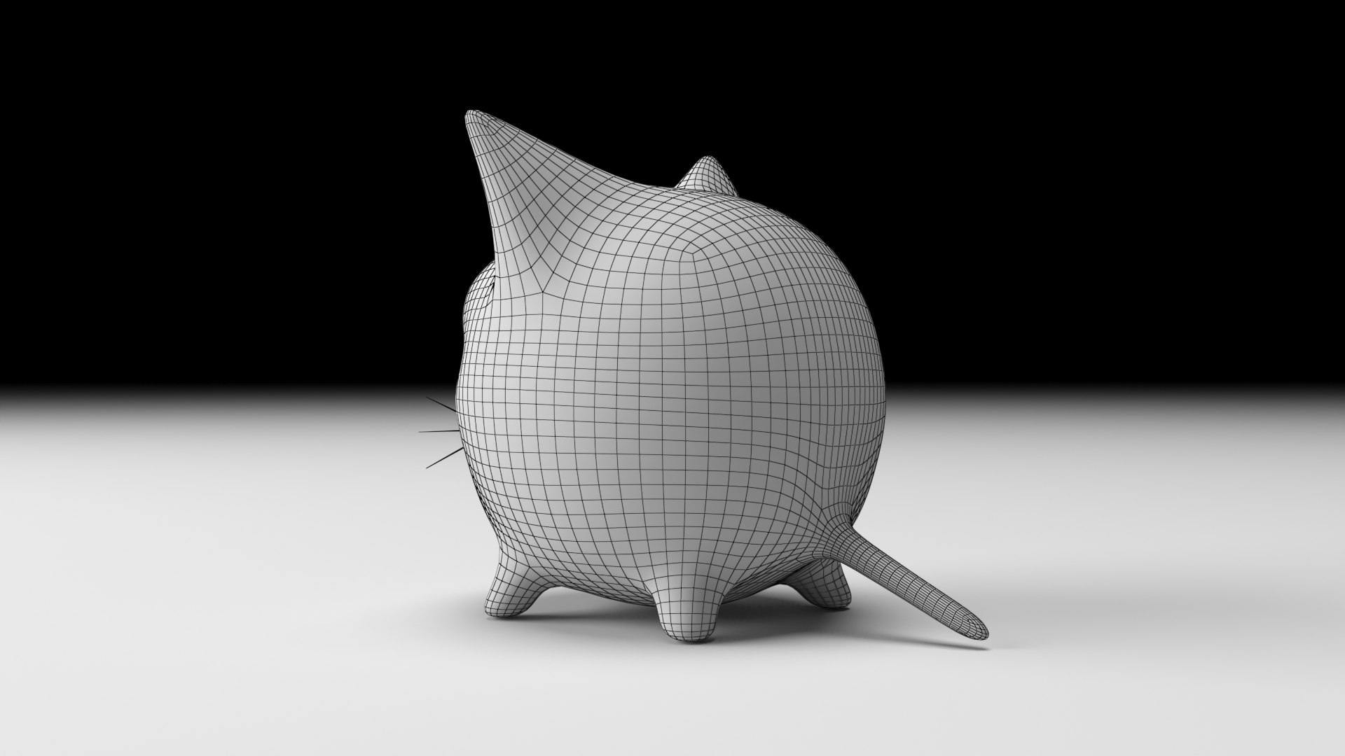 3D Cute Cat Model - TurboSquid 2307082