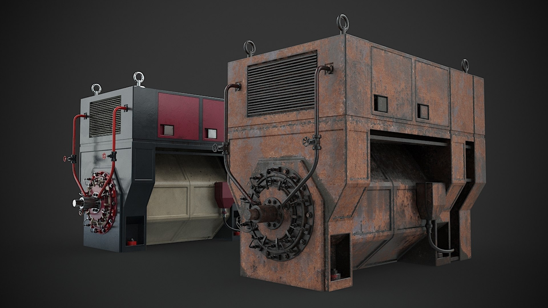 3D Machinery Device Industrial Model - TurboSquid 1552126