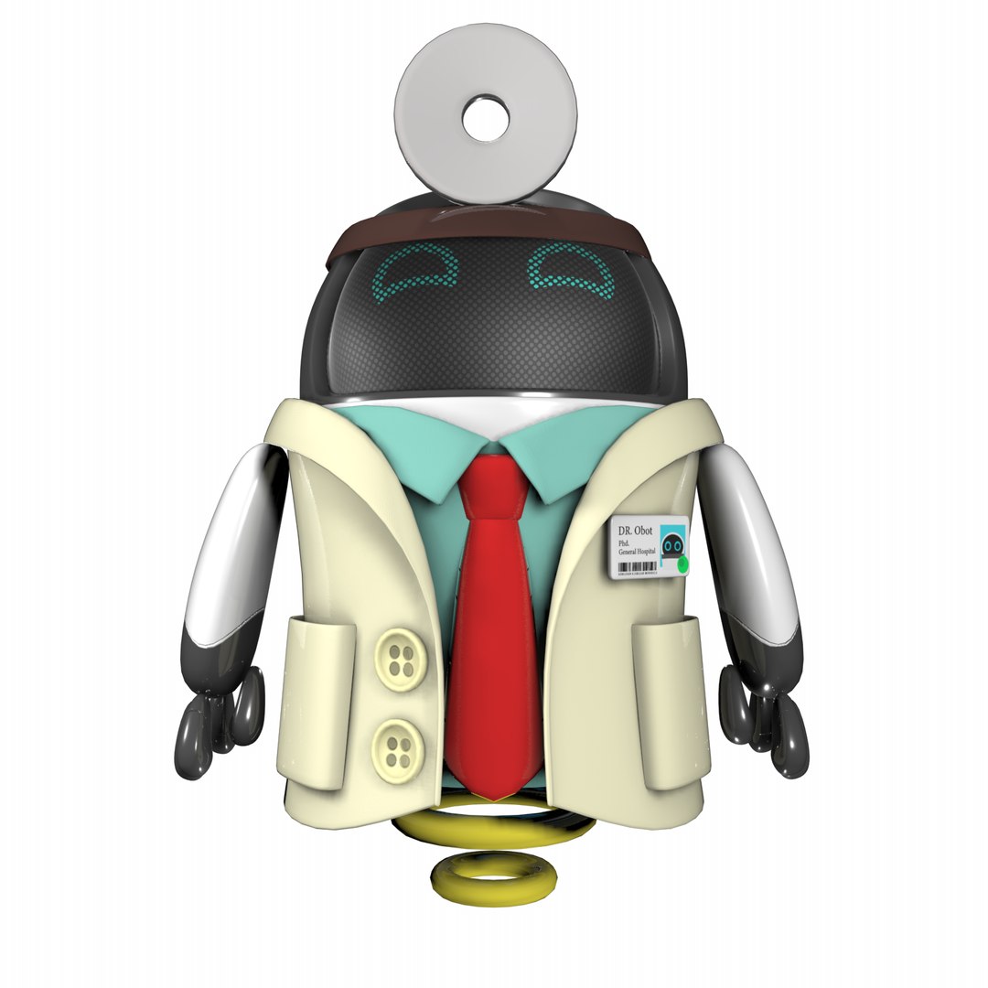 Robots Doctor Drone Model - TurboSquid 1261056