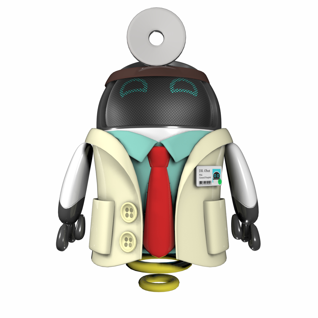Robots Doctor Drone Model - TurboSquid 1261056