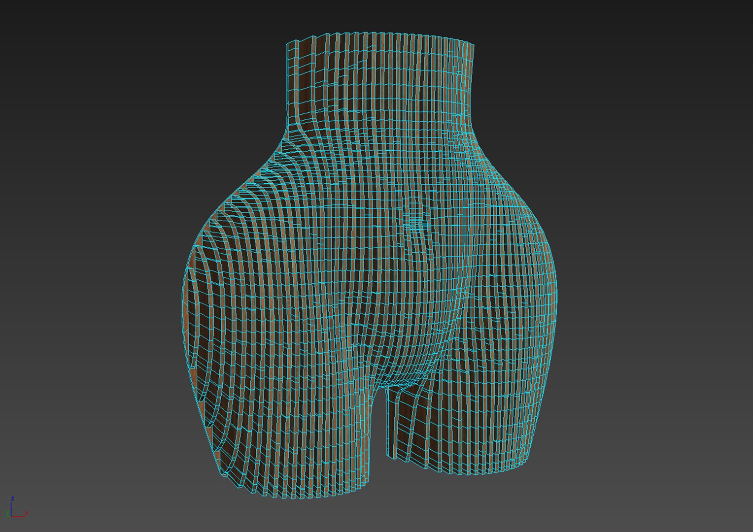 3D Model Parametric Female Body Wall Decor - TurboSquid 2517720