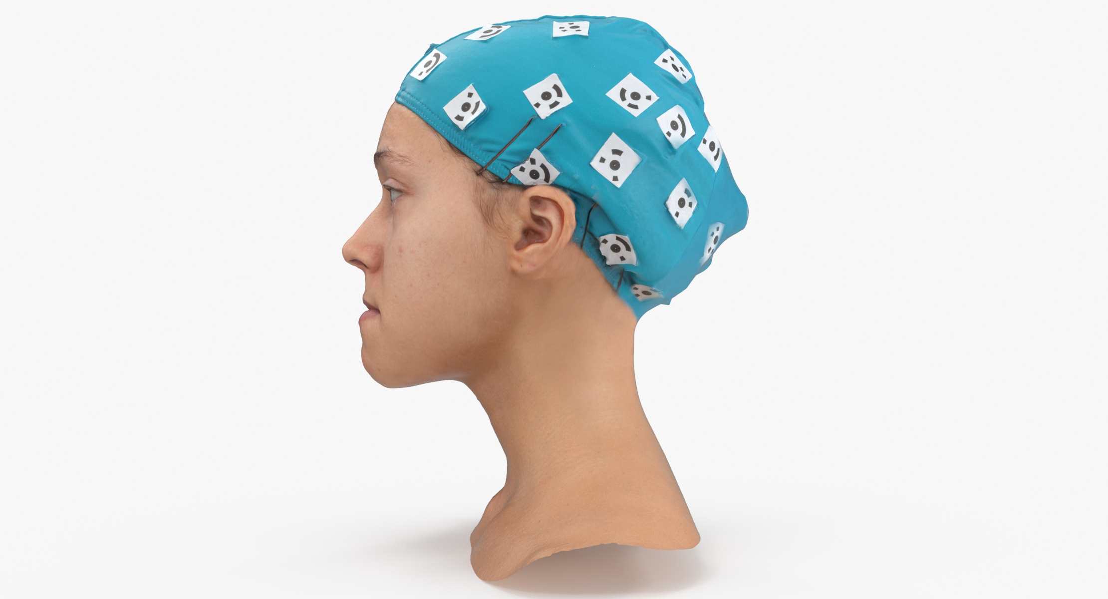 Freya Human Head Jaw Thrust AU29 Clean Scan Modelo 3D - TurboSquid 1683090