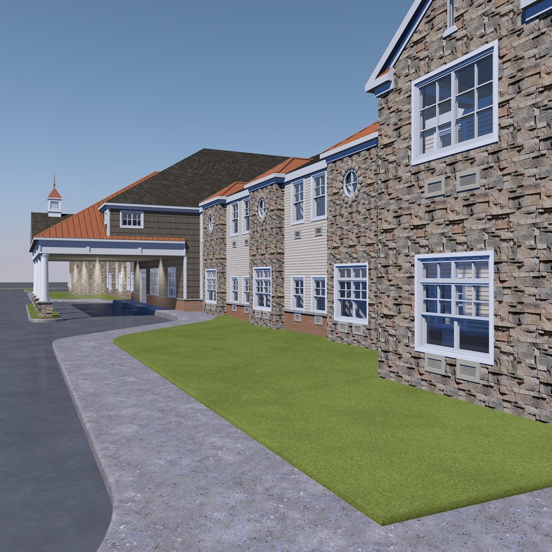 Hospital Entrance Windows 3D Model - TurboSquid 1408740