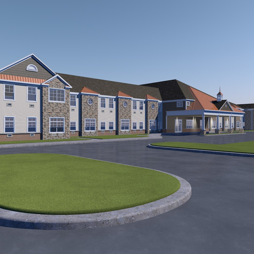 Hospital Entrance Windows 3D Model - TurboSquid 1408740