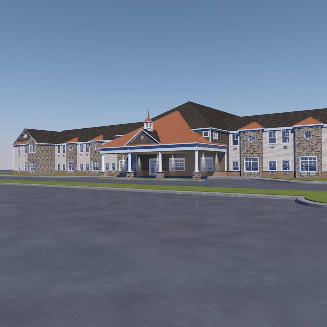 Hospital Entrance Windows 3D Model - TurboSquid 1408740