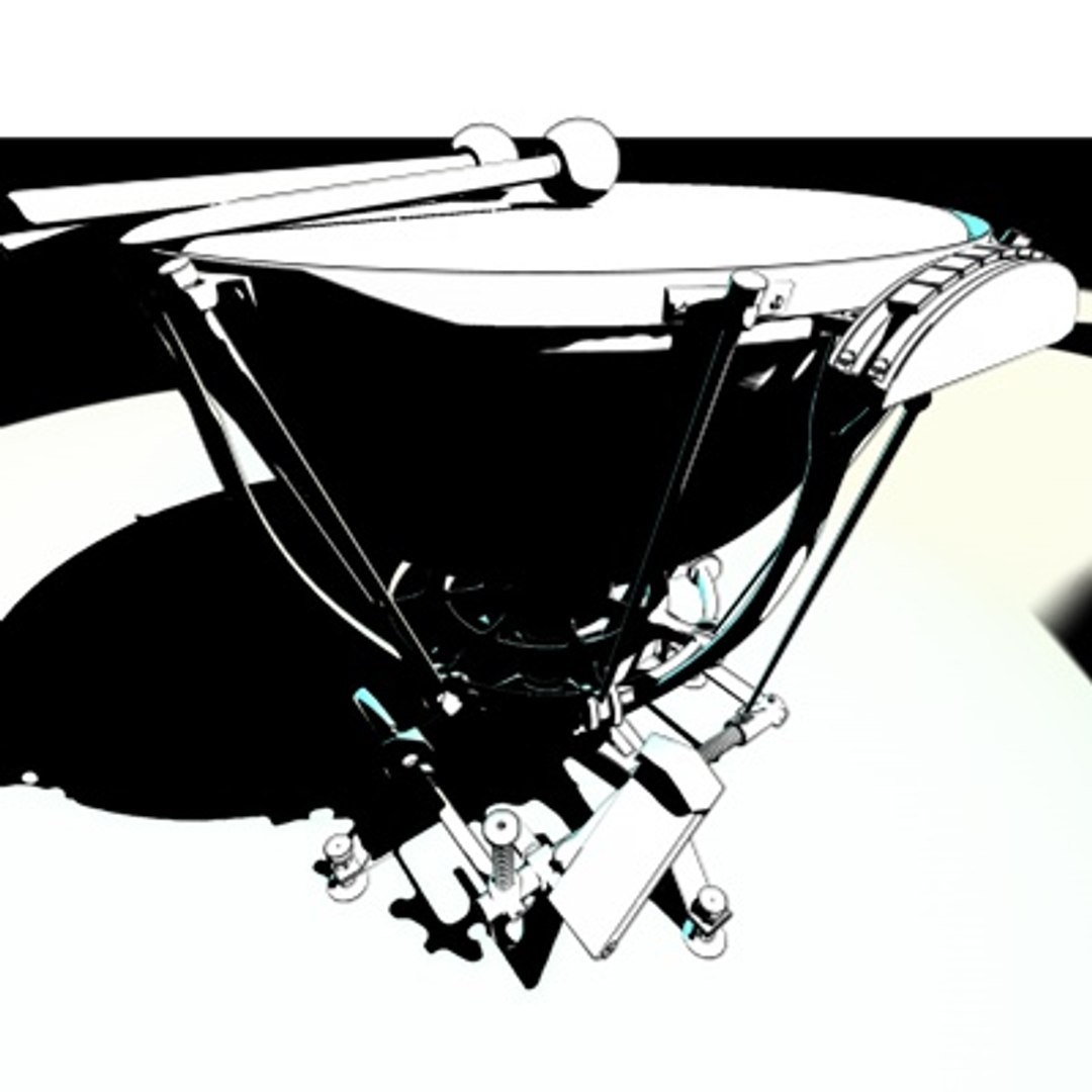 3d model timpani orchestral instrument