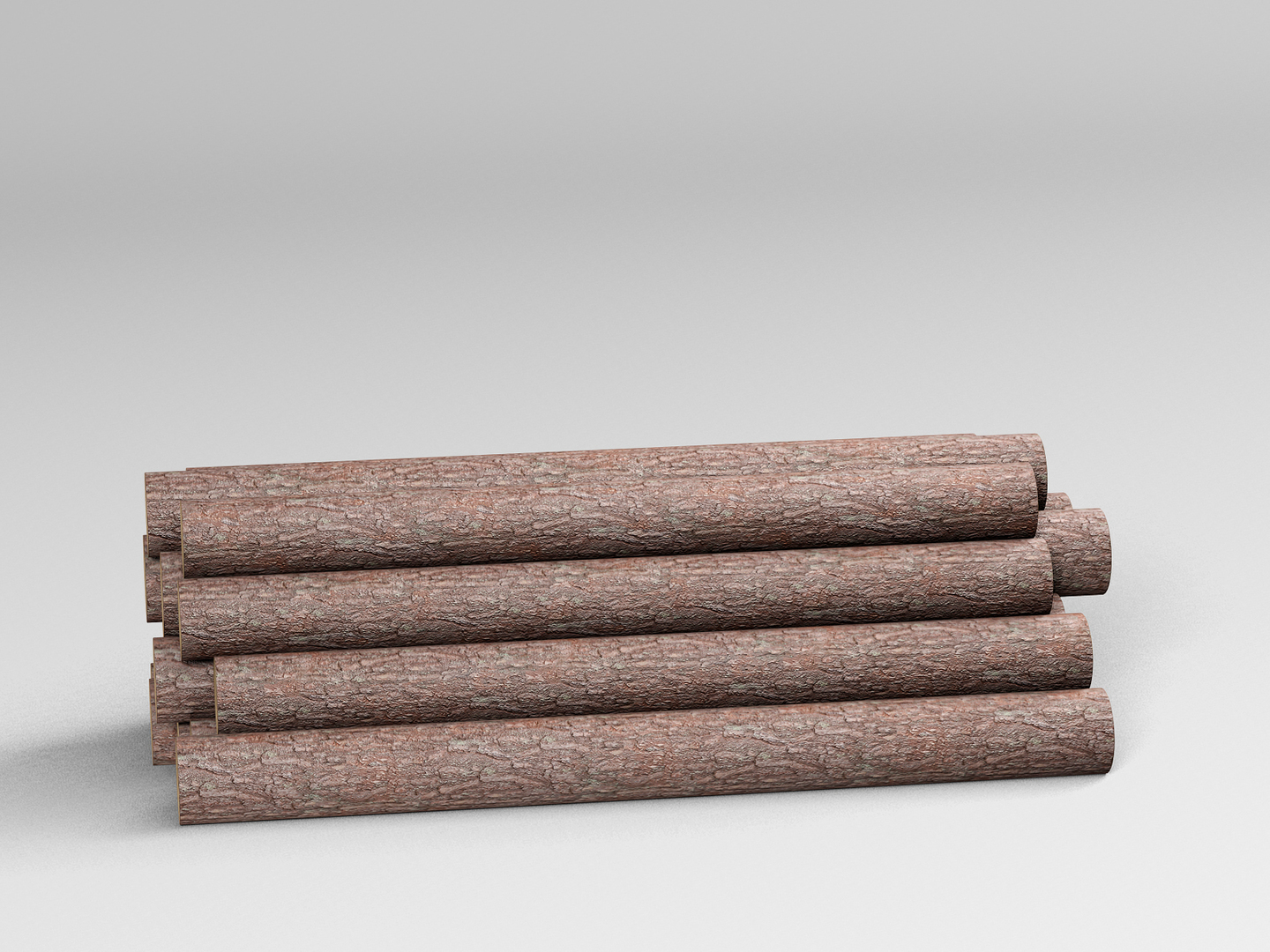 Wooden logs 3D model - TurboSquid 1343068