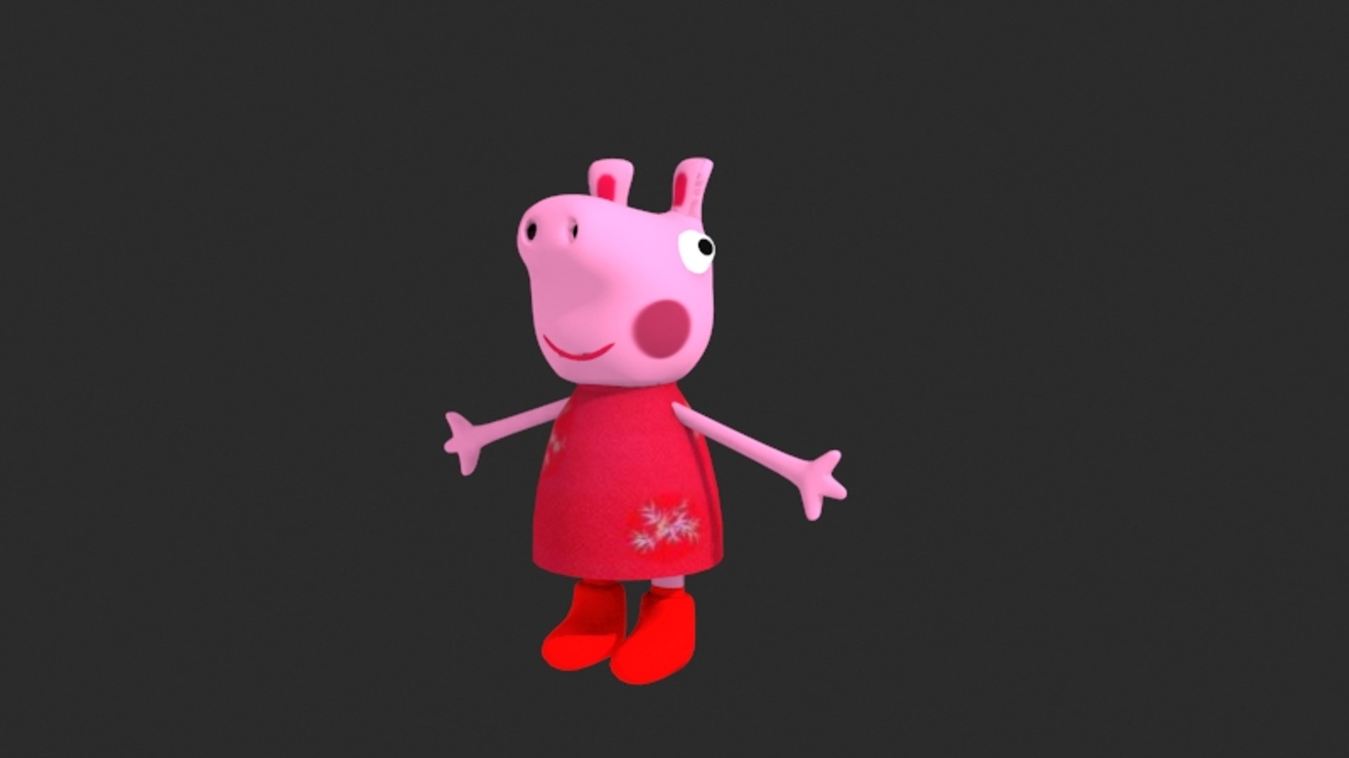 Peppa Pig 3D Model - TurboSquid 1471282