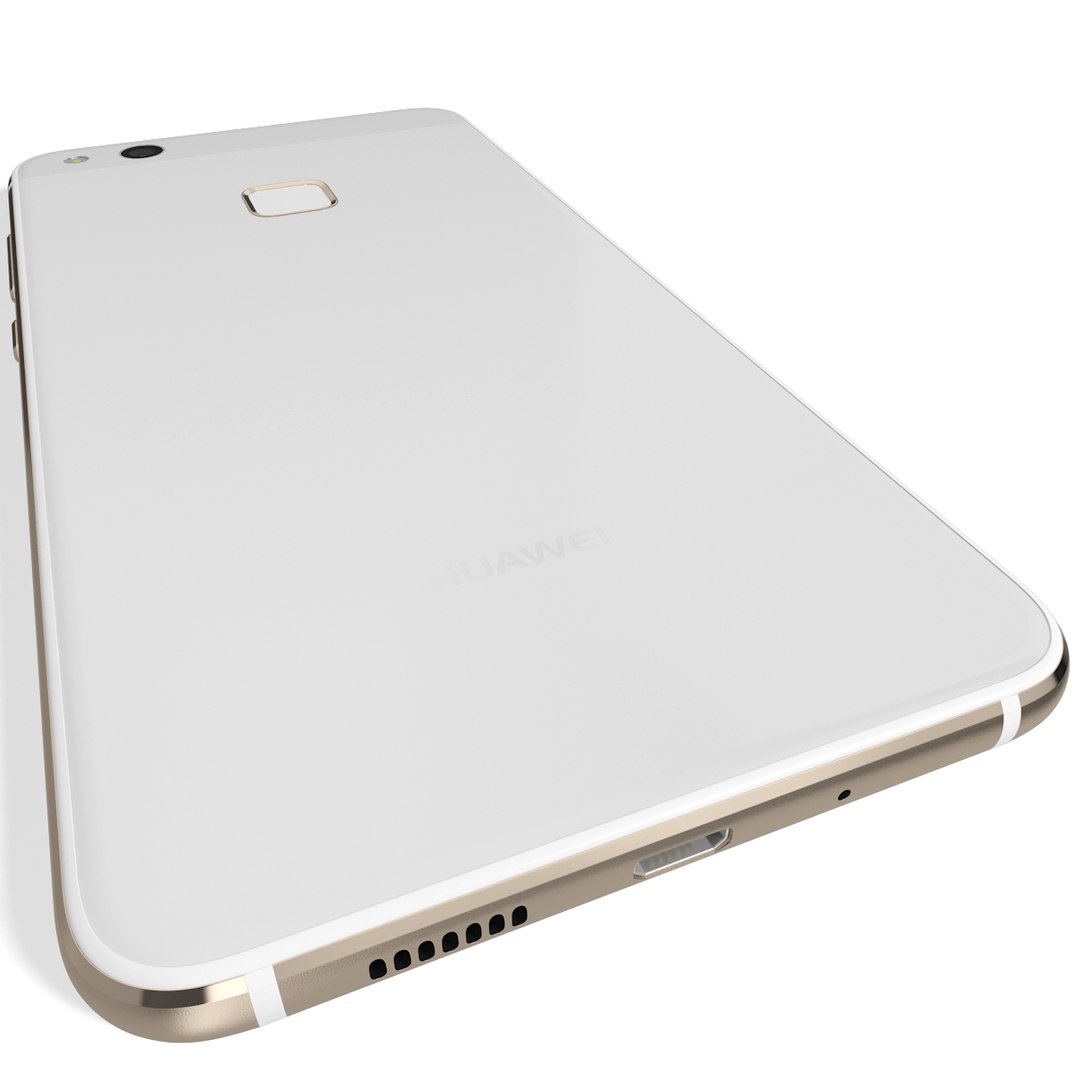 3d realistic huawei p10 lite model