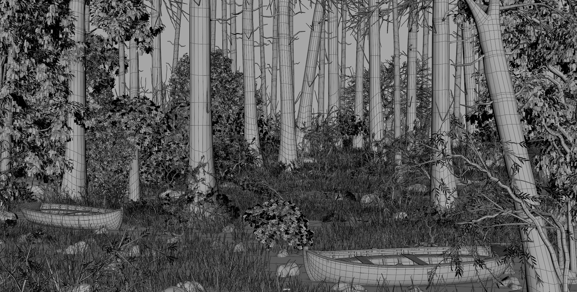 Swamp 3D - TurboSquid 1533957