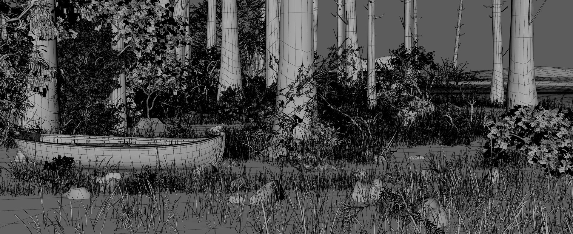 Swamp 3D - TurboSquid 1533957