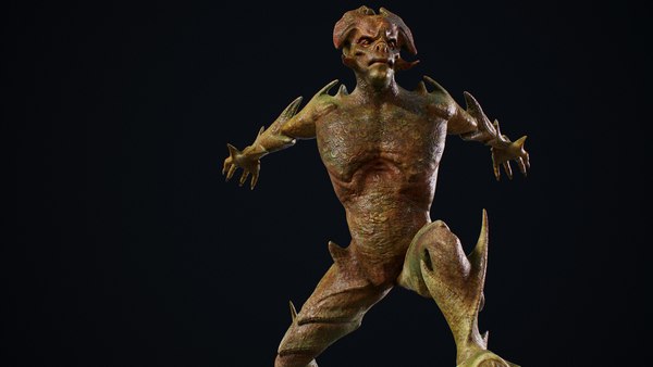 Mutant 2 3D - TurboSquid 1846061