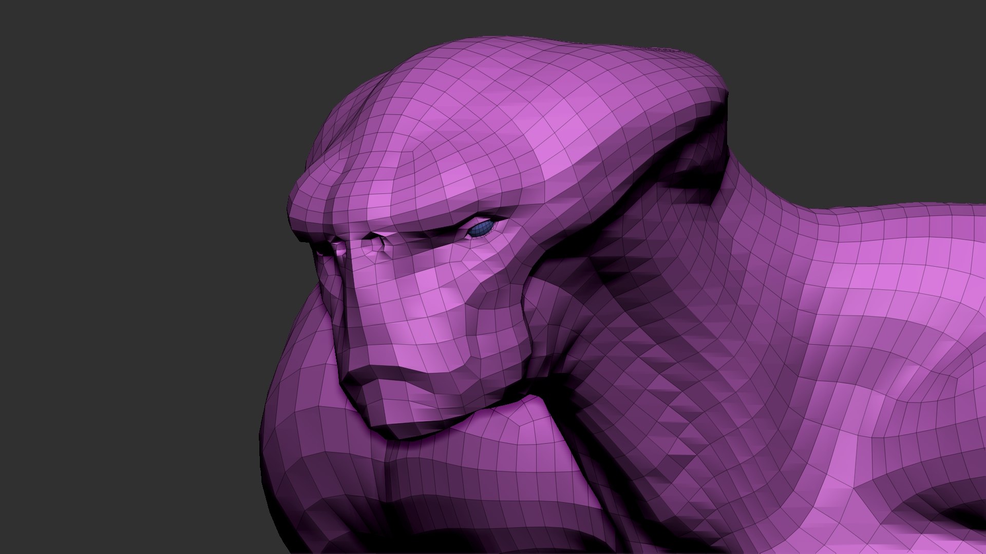 3D Model Horror Monster Creature - TurboSquid 1697602