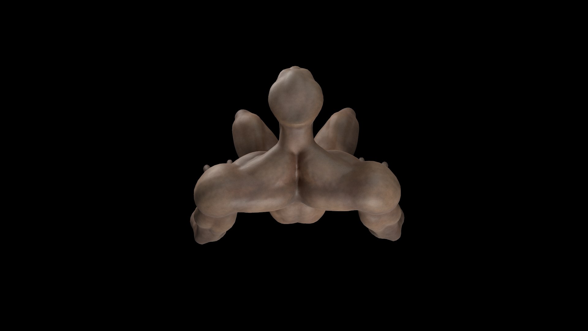 3D Model Horror Monster Creature - TurboSquid 1697602