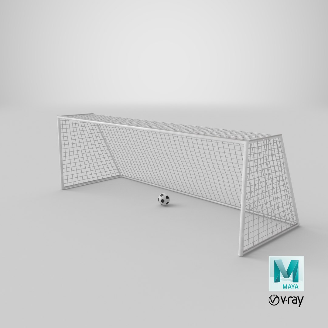 3D Soccer Goal Model - TurboSquid 1299565