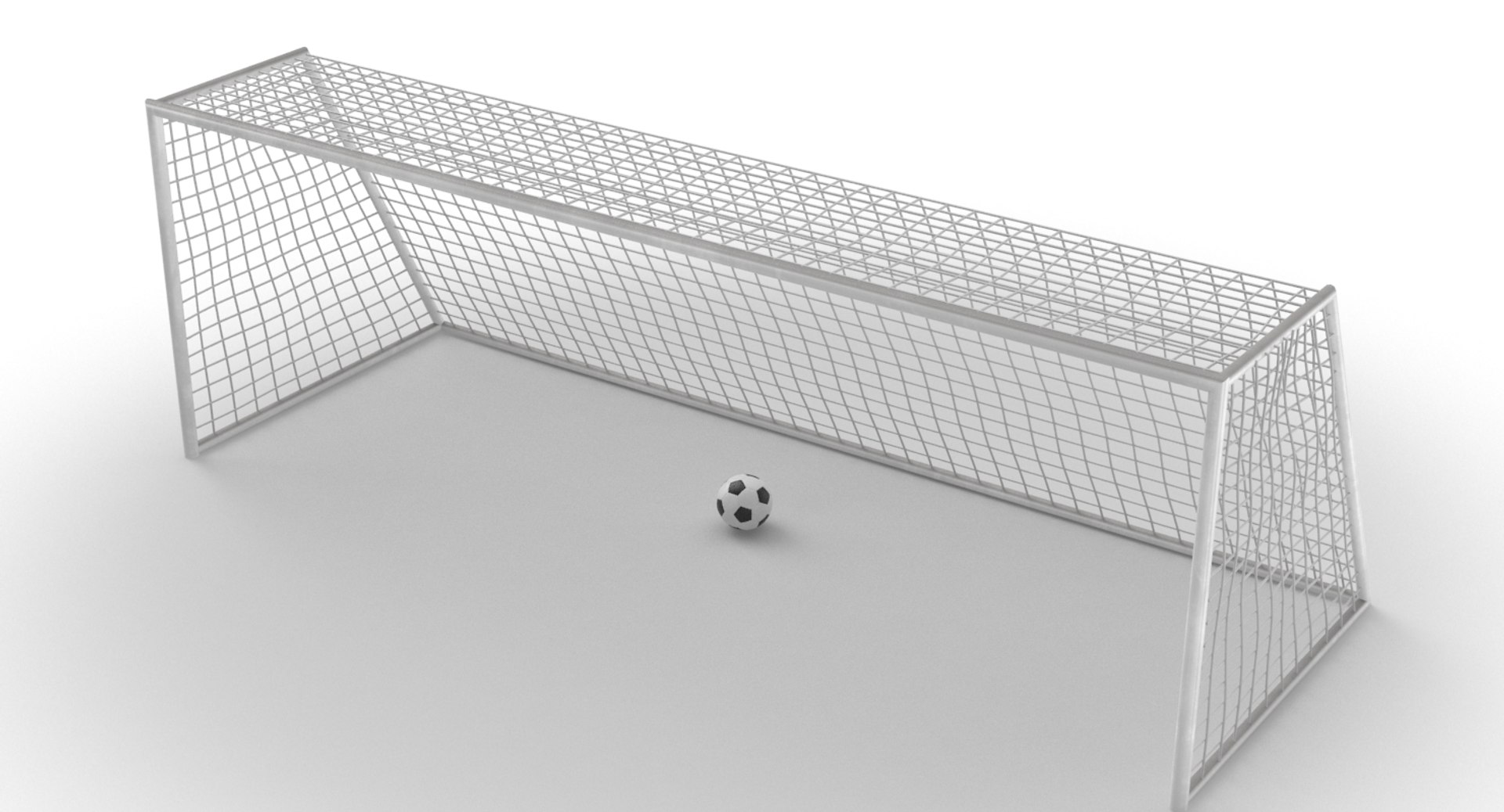 3D Soccer Goal Model - TurboSquid 1299565