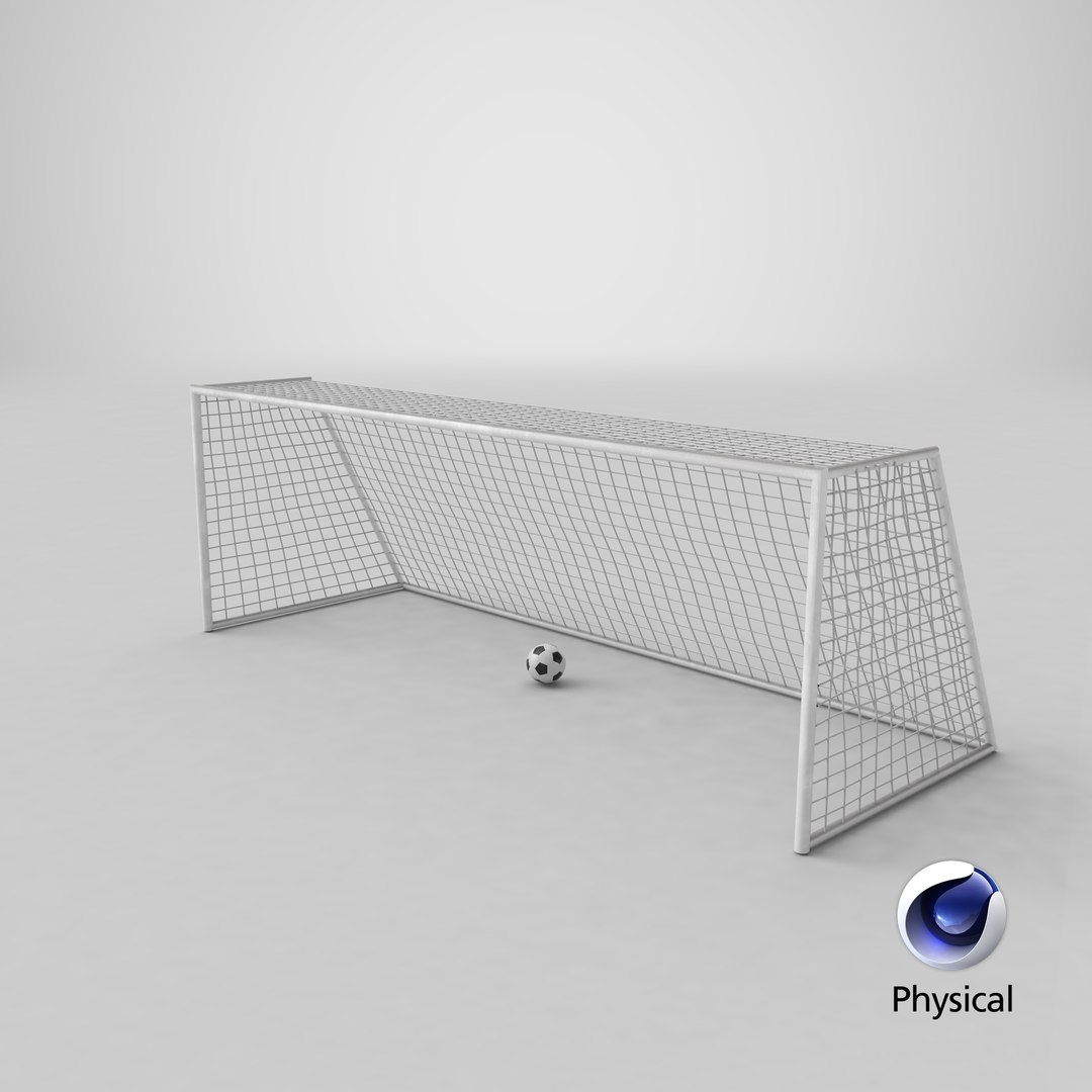 3D Soccer Goal Model - TurboSquid 1299565