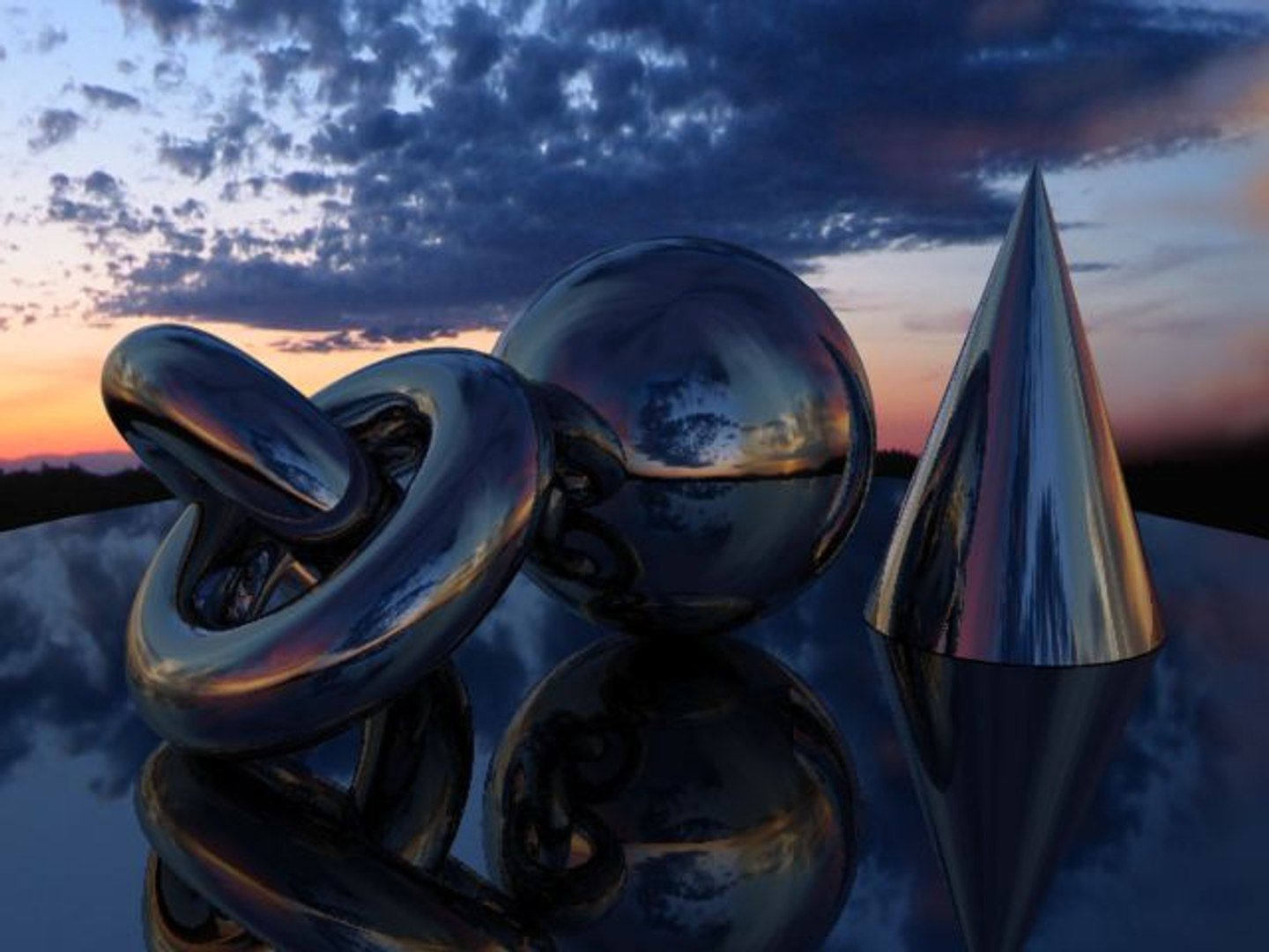 3d Model Spherical Skydome