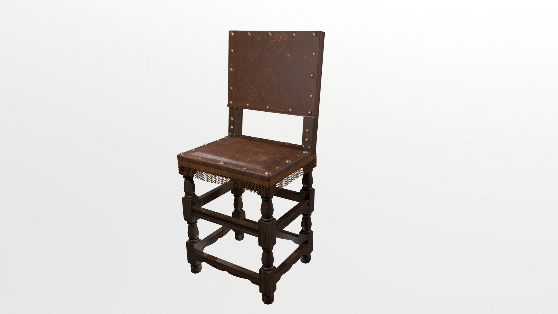 Old Chair Model - TurboSquid 1446124