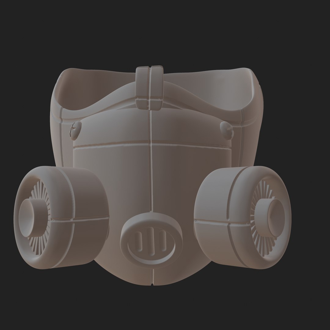 3D gas mask sculpt printable - TurboSquid 1594758
