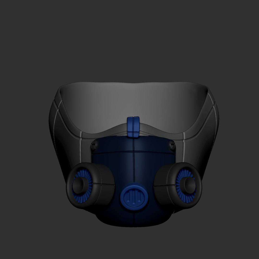 3D gas mask sculpt printable - TurboSquid 1594758